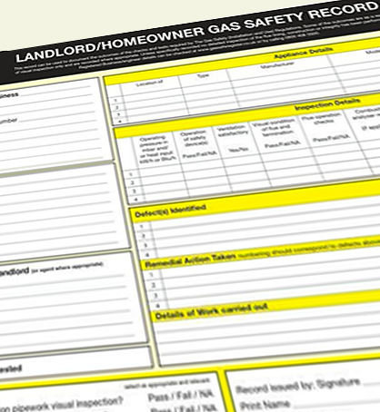 Gas Safety Certificates, CP12, Gas Safe Registered, Landlord Gas Safety ...